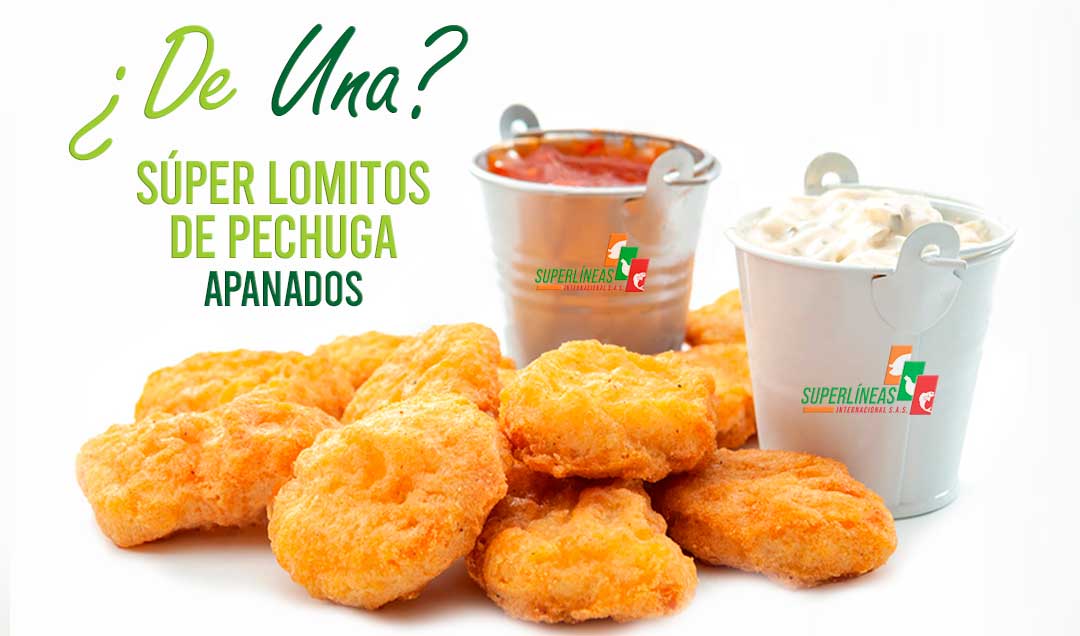 Súper Receta Lomitos Apanados - Superlíneas